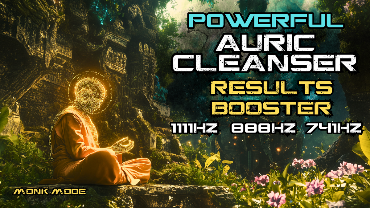Powerful Auric Cleanser & Results Booster 🟠 1111Hz + 888Hz + 741Hz Amb – SPIRILUTION.COM